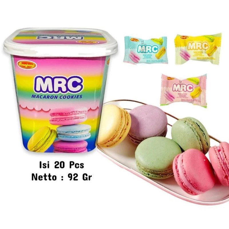 Jual RANJANI MRC MACARON COOKIES TOPLES ISI 20 | Shopee Indonesia