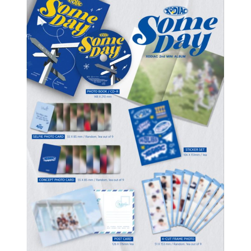 Jual ALBUM 2nd XODIAC SOMEDAY PHOTOBOOK SEALED | Shopee Indonesia