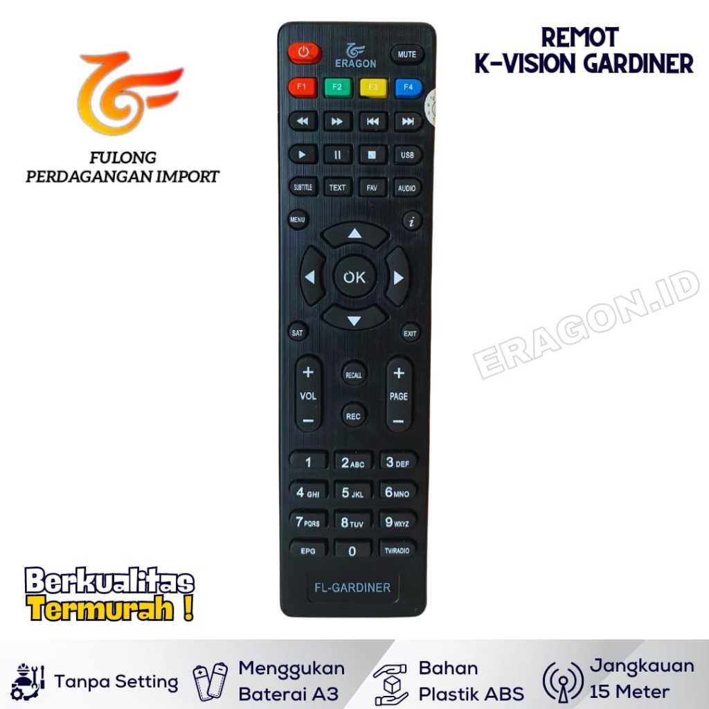 Jual ERAGON Remote Receiver | Suitable For FL - Gardiner Oracle Visat ...