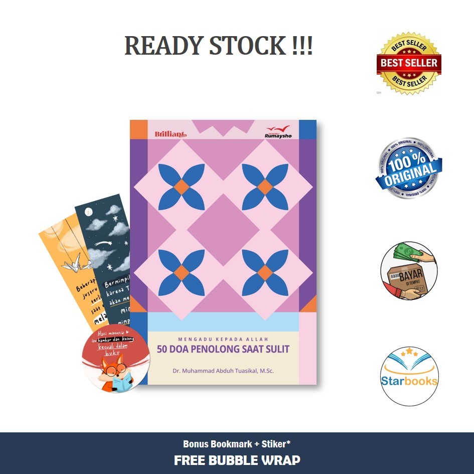 Jual Brilliant - Buku Mengadu Kepada Allah: 50 Doa Penolong Saat Sulit ...