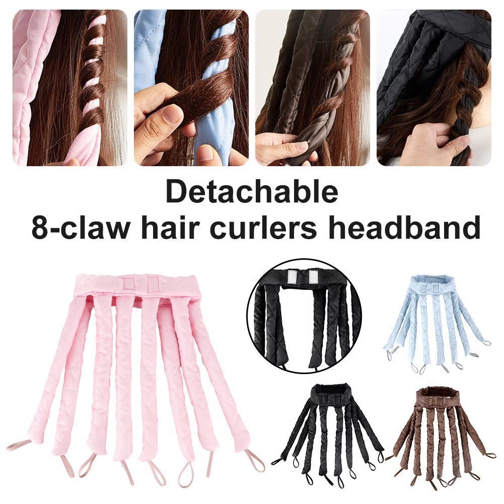 Jual Alat Pengeriting Rambut Octopus Hair Curler Headband Keriting ...