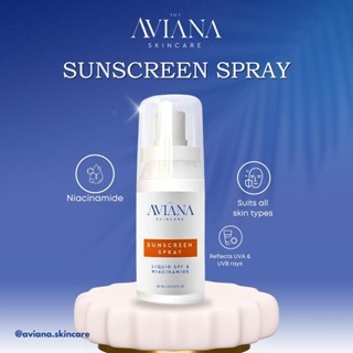 Jual Aviana Suncreen Spray 60ml | Setara SPF 50 PA+ untuk Perlindungan ...