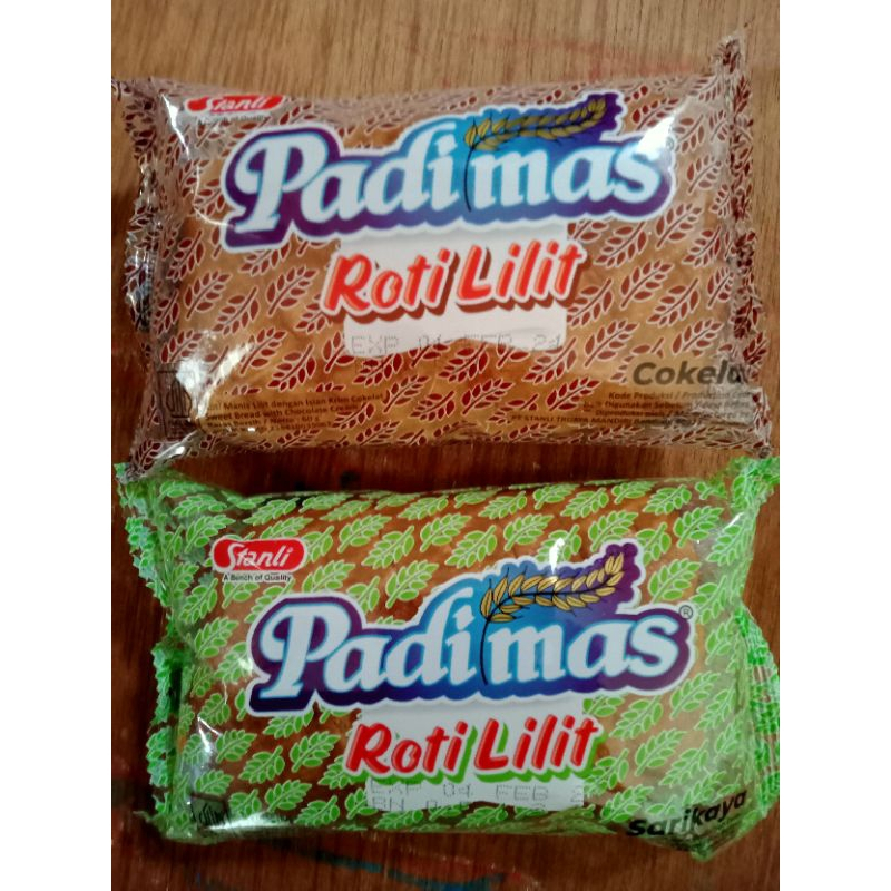 Jual termurah Padimas Roti Lilit 60gr Roti viral nikmat enak aoka moole ...