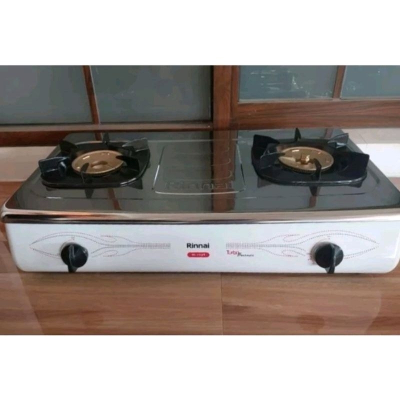 Jual KOMPOR GAS RINNAI RI-712T kompor gas 2 tungku kompor gas rinnai ...
