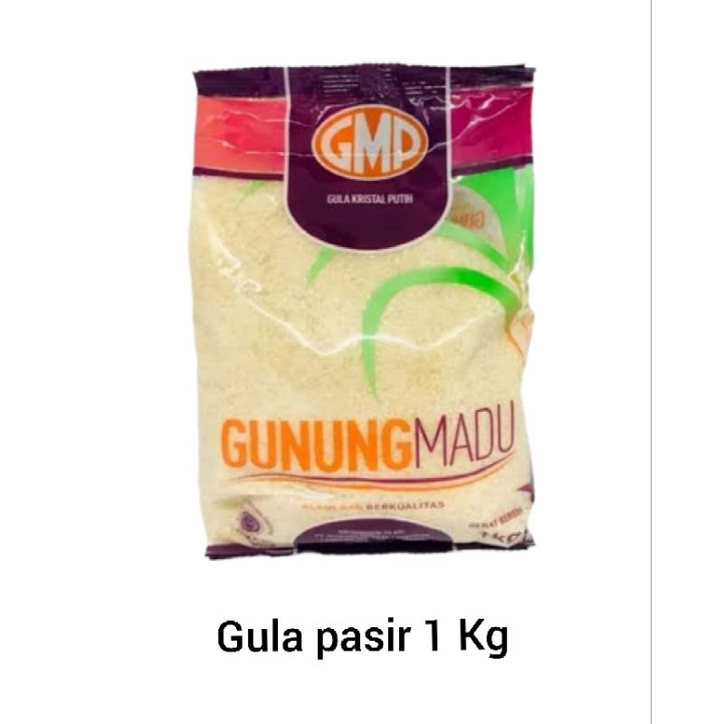 Jual Gula Pasir merek Gunung Madu 1 Kg | Shopee Indonesia
