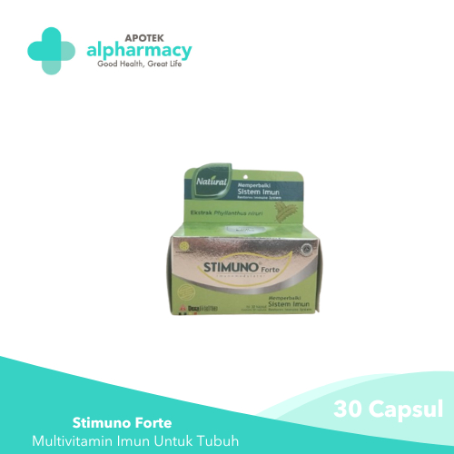 Jual Stimuno Forte (Botol isi 30 Tablet) | Shopee Indonesia