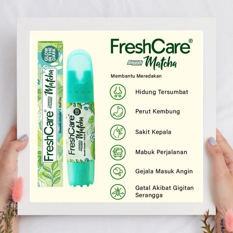 Jual Freshcare Smash Matcha Double Inhaler + Roll On | Shopee Indonesia