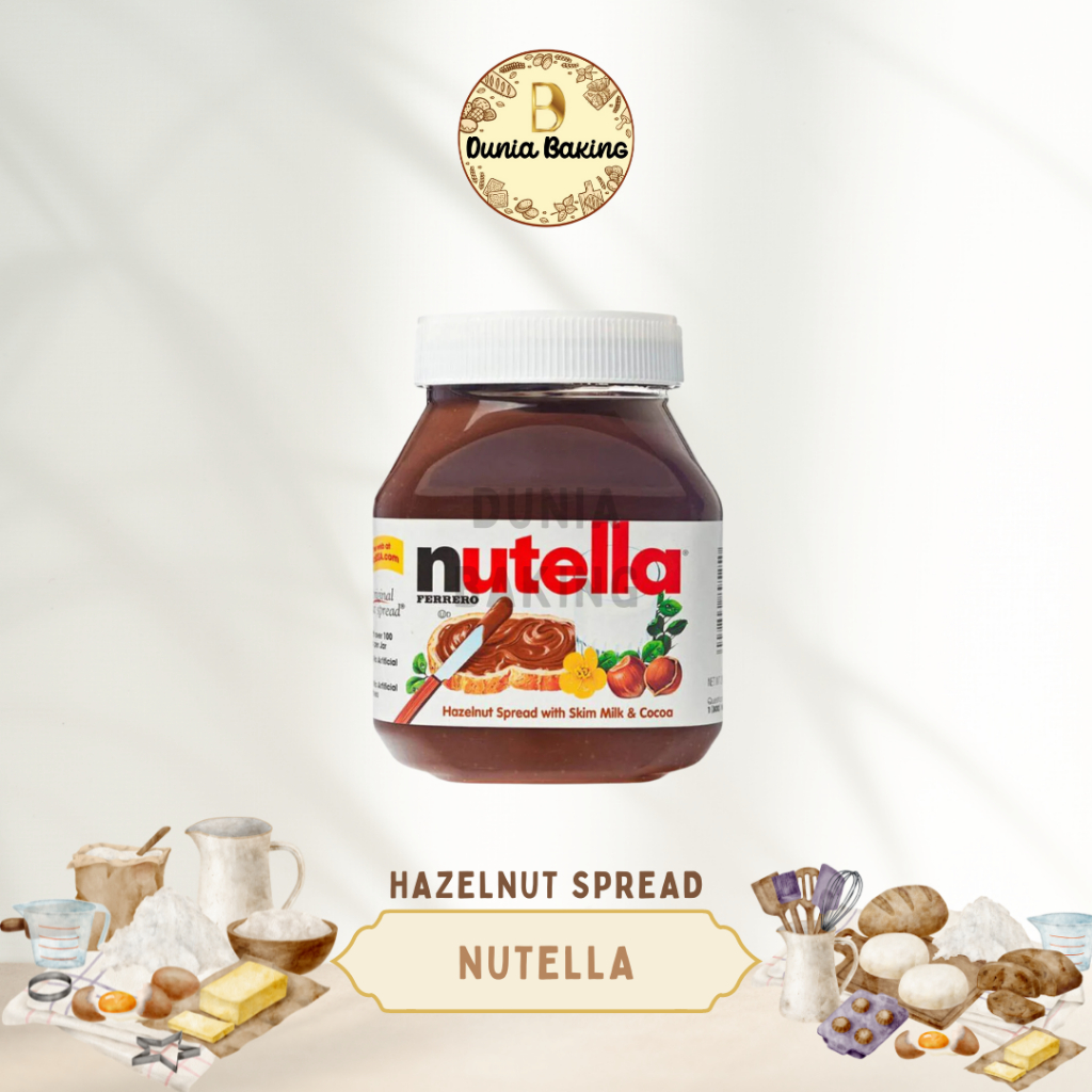 Jual Selai Nutella | Selai coklat nutella 680gr dan 1kg | Selai coklat nutela | Shopee Indonesia