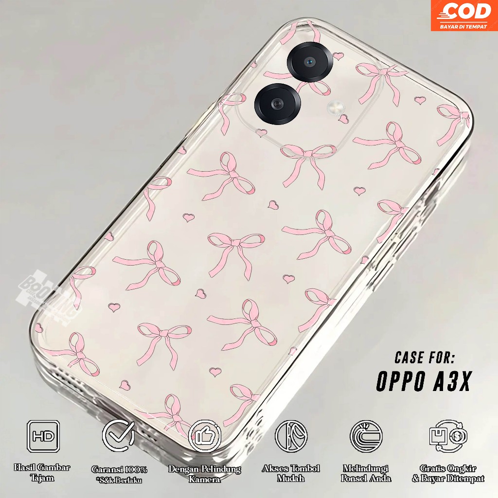 Jual Case Oppo A3X Casing Oppo A3X Motif PITA - Clear Case - Softcase ...
