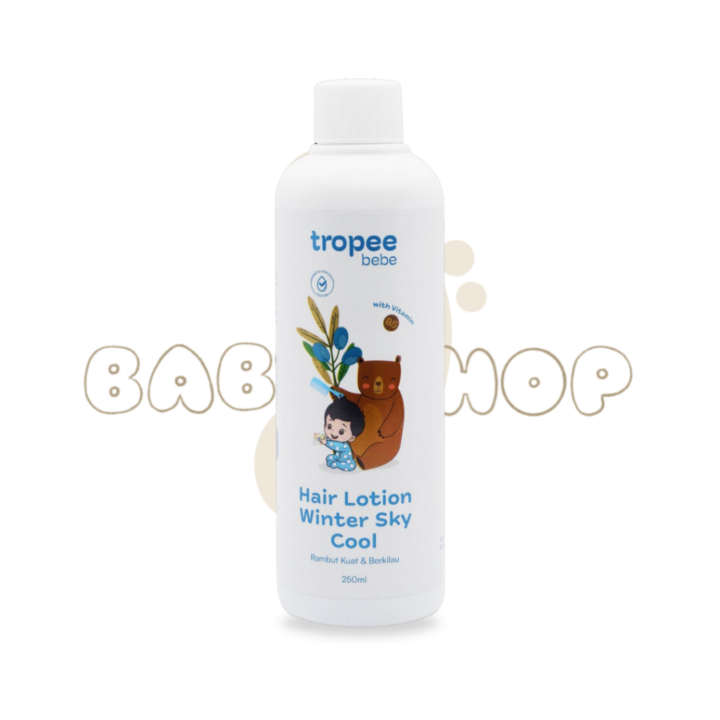 Jual Tropee Bebe Hair Lotion Winter Sky Cool REFILL 250ml | Shopee ...