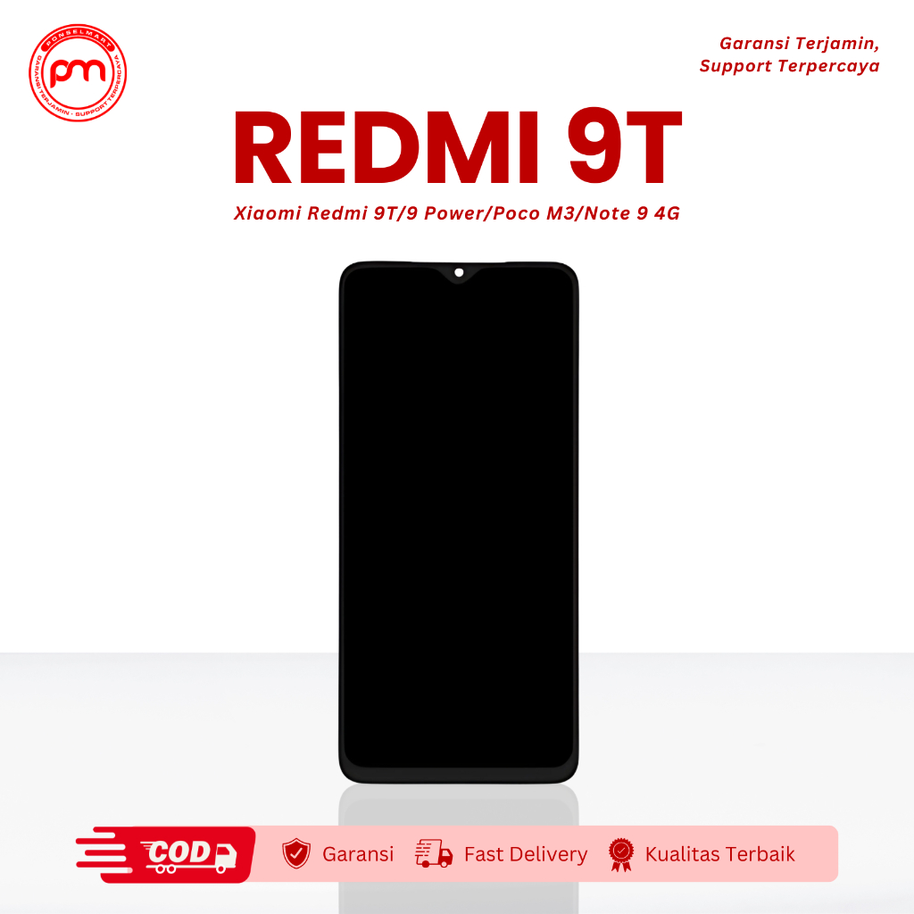 Jual LCD Xiaomi Redmi 9T 9 Power Pocophone M3 Note 9 4G Fullset LCD ...