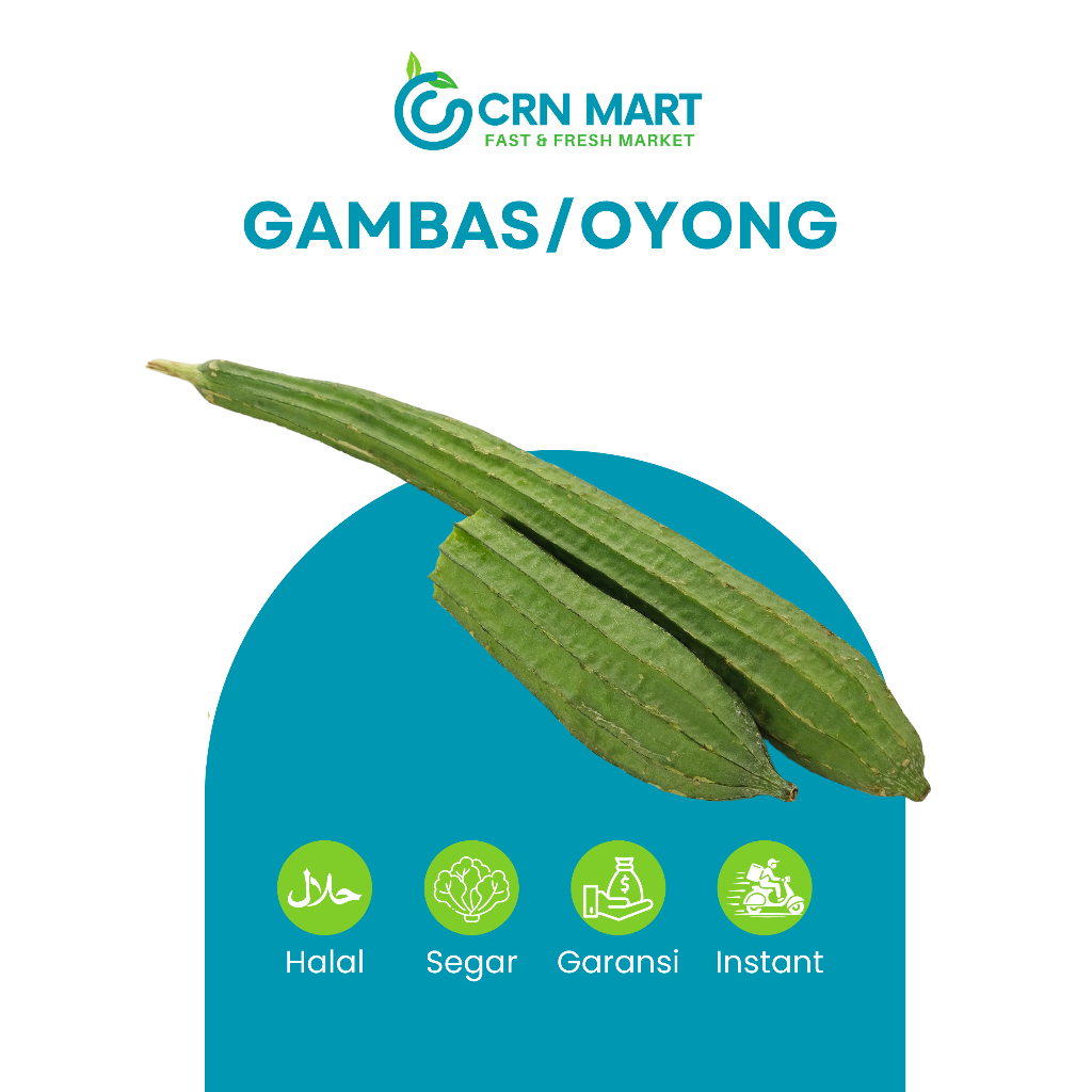 Jual CRN MART - Sayur Gambas Segar/Sayuran Segar/ Sayur Oyong Fresh ...