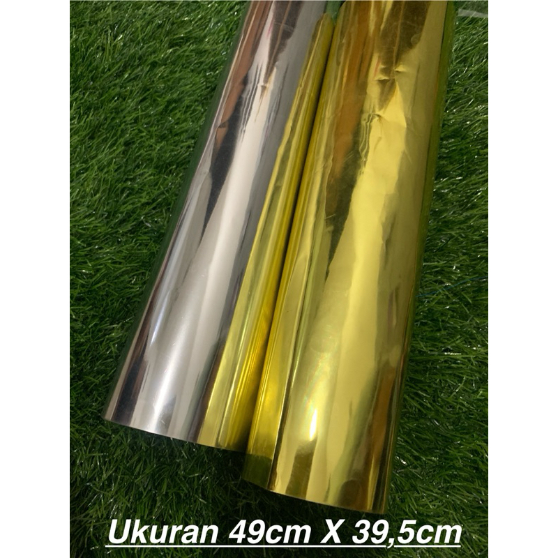 Jual STICKER SILVER / GOLD CHROME MERK CAMEL | ukuran 39,5 x 49cm ...
