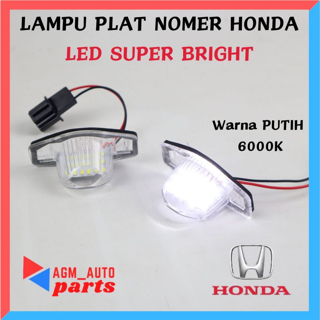 Jual Lampu Led Plat Nomer Bagasi Honda Jazz HRV Civic CRV Mobilio City ...