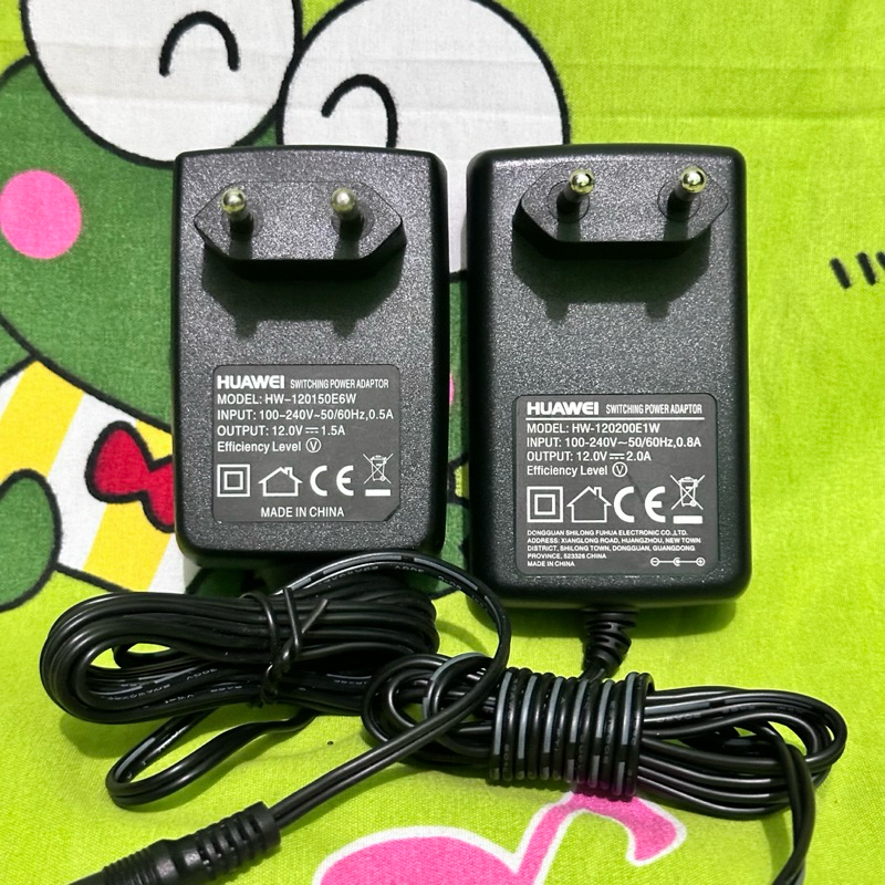 Jual adaptor merek huawei 100%original 12v 1a 2a dan 1,5a murni bisa ...