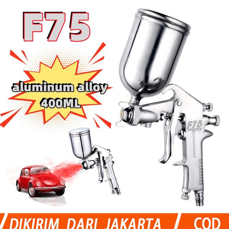 Jual Murah Terbatas Ready stok Spray Gun F75 Spet Alat Semprot Cat ...