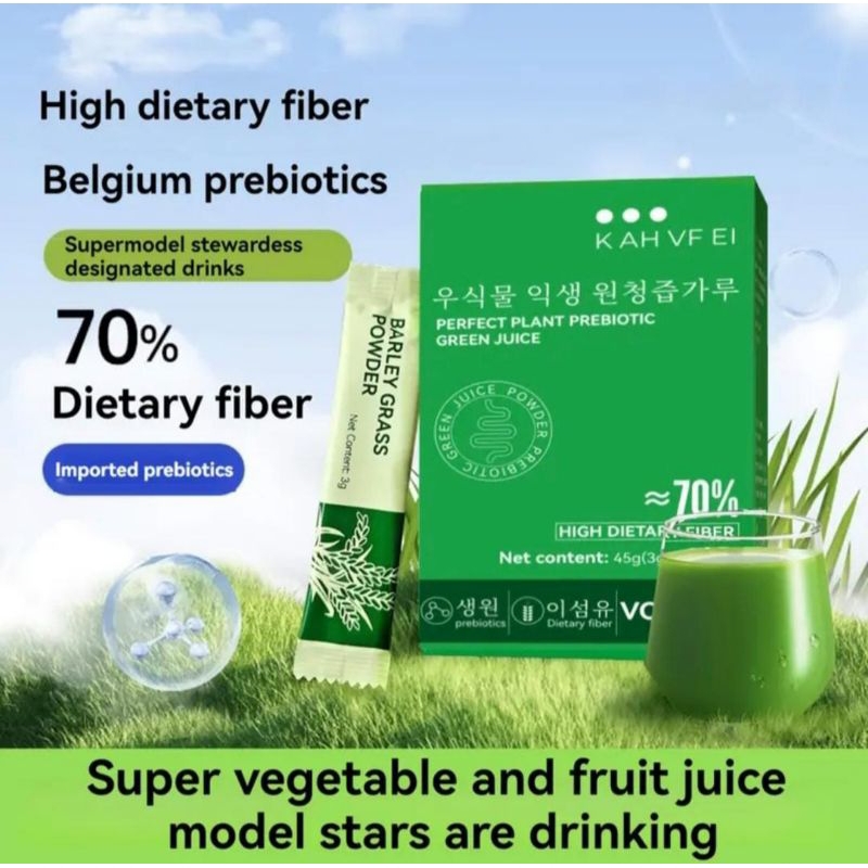 Jual PERFECT PLANT PREBIOTIK GREEN JUICE JUS SALAD SAYURAN DAN BUAH ...