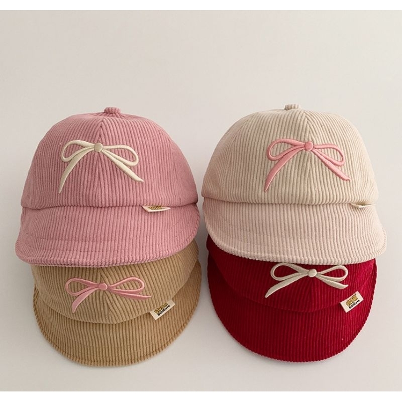 Jual Topi Anak Perempuan Topi Korean Style Anak Perempuan Topi Bow Anak ...