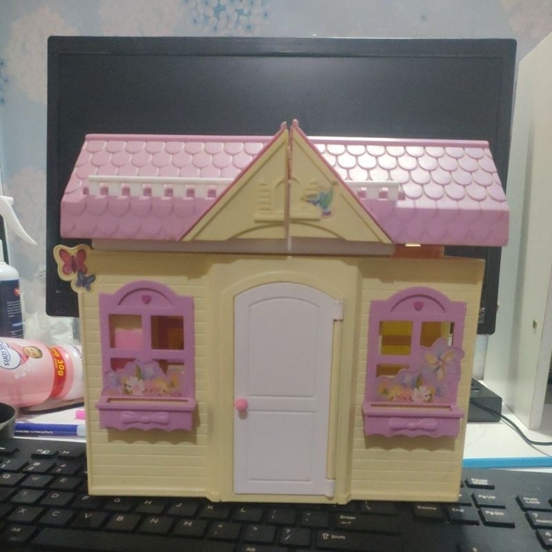 Jual Rumah Barbie Kelly Playhouse pop up vintage bekas | Shopee Indonesia