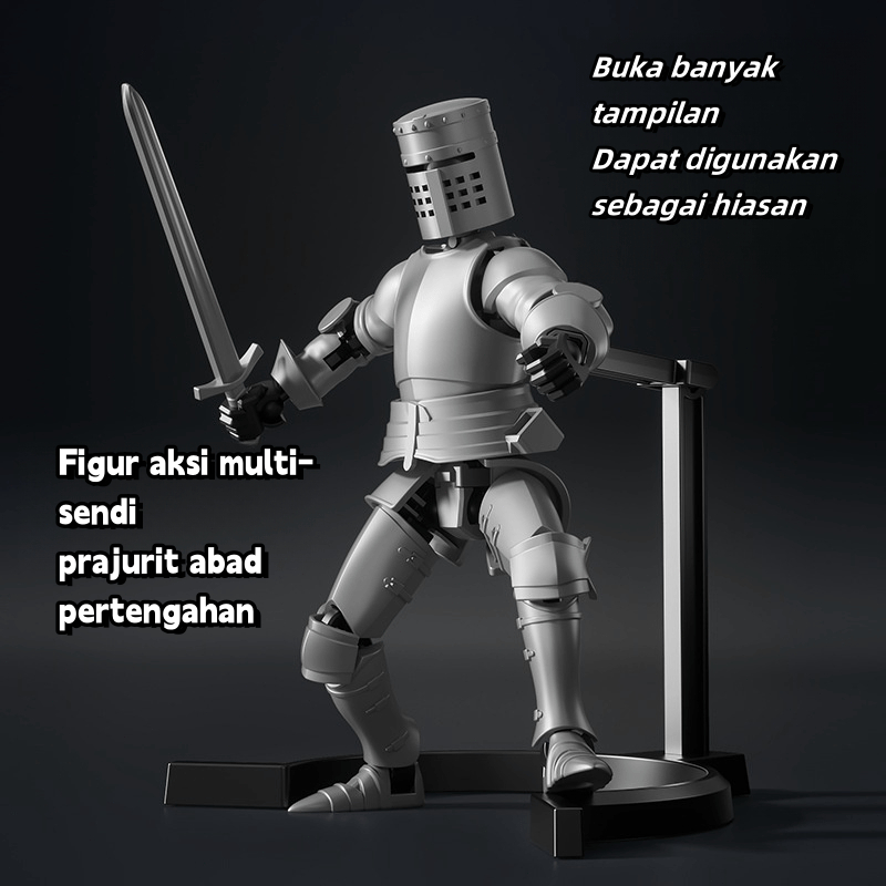 Jual Action Figure Model 13 Boneka Bergerak Multi-sambungan Cetak 3D ...
