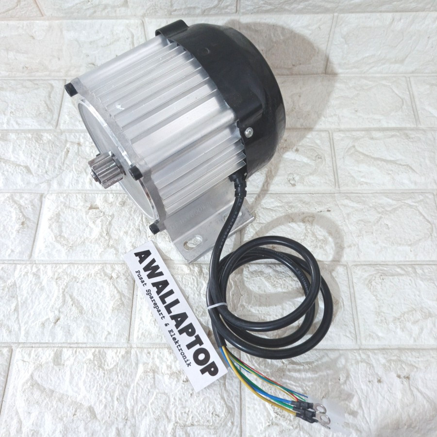 Jual motor brushless BLDC 48v 500w mid drive dinamo DC tanpa sikat ...