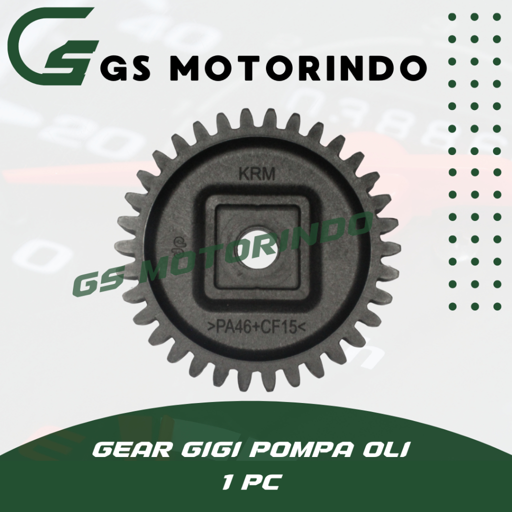 Jual Gigi pompa oli verza megapro crf KRM Ori GS MOTORINDO. | Shopee Indonesia