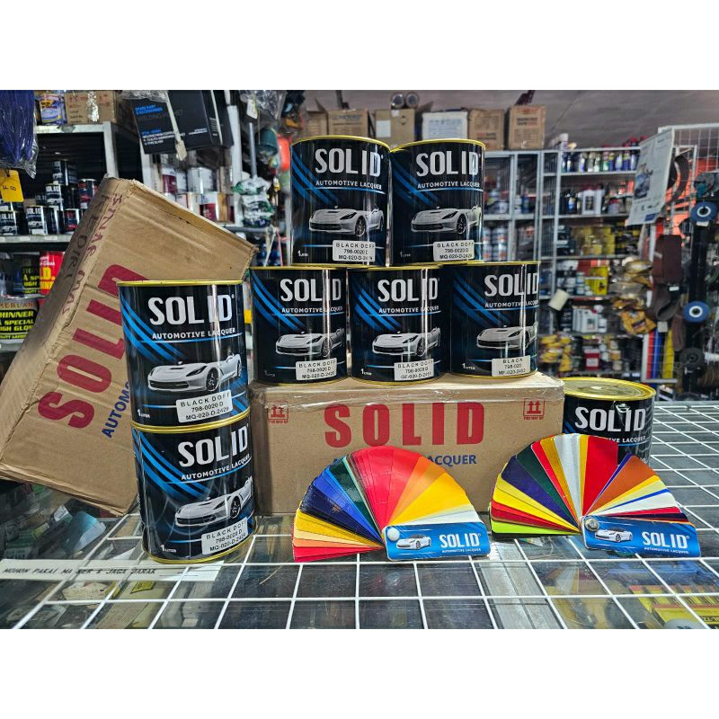 Jual Cat NC Cat Kayu Cat Besi Cat Body Mobil 1kg Merk SOLID - warna ...