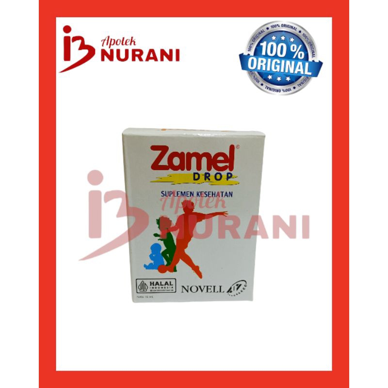 Jual ZAMEL DROP 16ML UNTUK MULTIVITAMIN DAN MEMBANTU PROSES PENYEMBUHAN ...