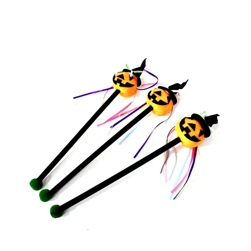 Jual Tongkat Labu Anak Mainan Penyihir Pumpkin Costume Aksesoris Baju ...