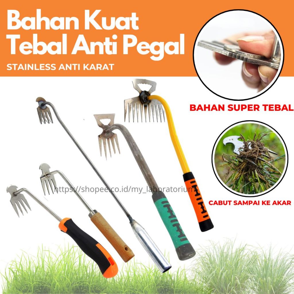 Jual Alat Pencabut Pemotong Pembersih Rumput Liar Kebun Rumah Sela ...