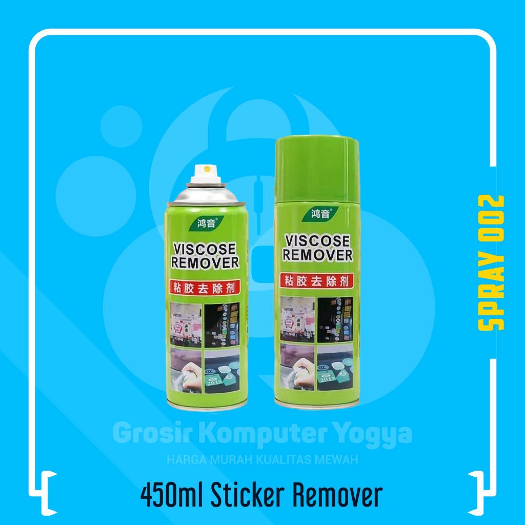 Jual 450ml Sticker Remover Spray Pembersih Lem | Shopee Indonesia
