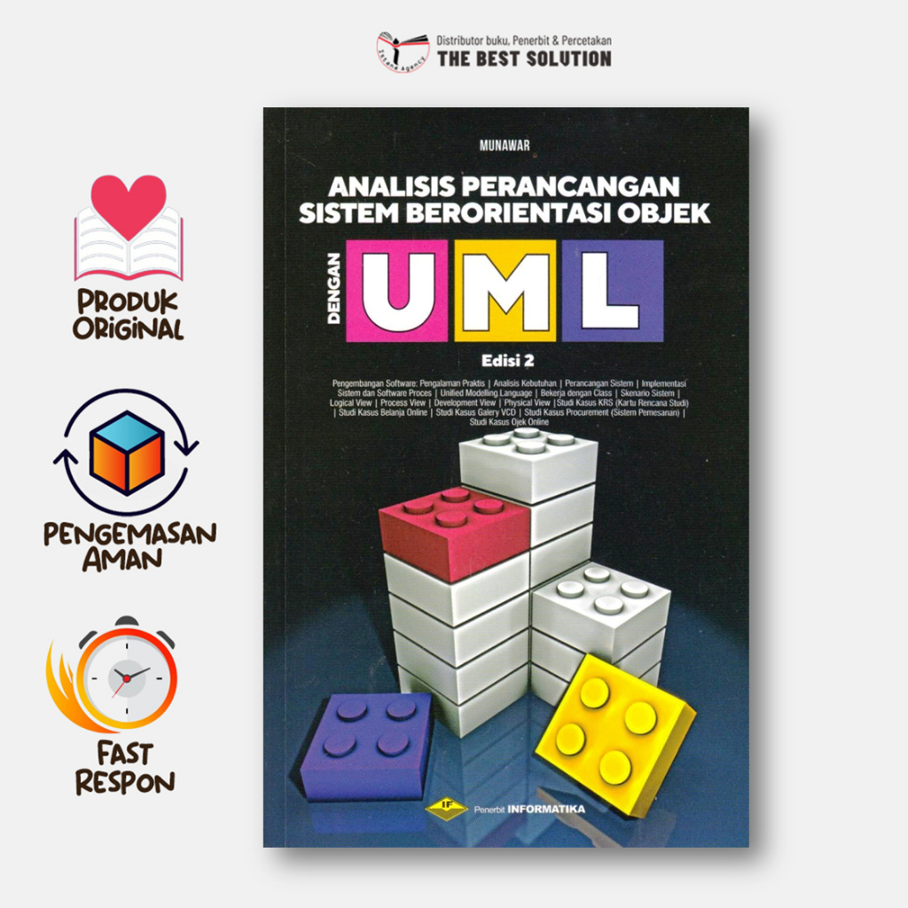 Jual Analisis Perancangan sistem berorientasi Objek Dengan UML | Shopee ...
