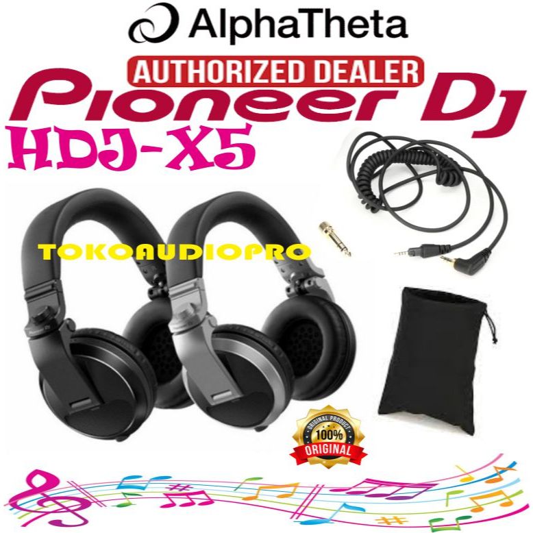 Jual Pioneer Dj HDJ-X5 Over-ear DJ Headphone HDJX5 | Shopee Indonesia