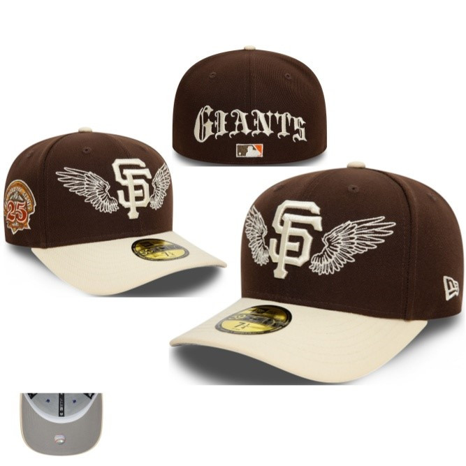 Jual Topi Fitted SF San Fransisco Giants All Star Game Wings Brown ...
