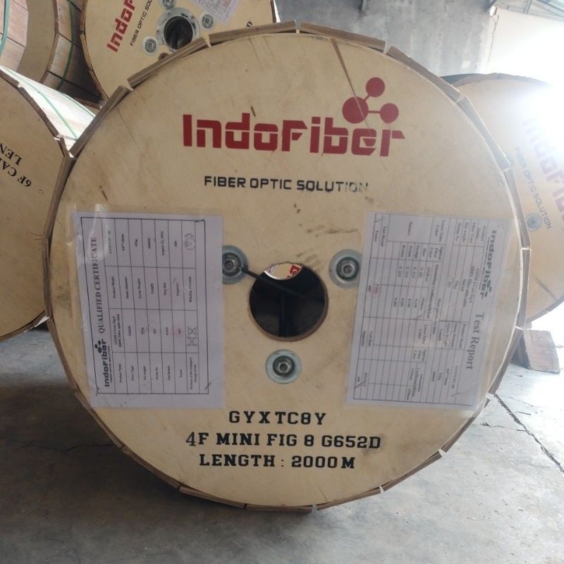 Jual KU MINI 4 CORE FIG8 2KM INDOFIBER | Shopee Indonesia