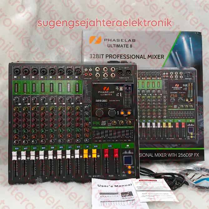 Jual Mixer Analog Phase Lab ULTIMATE 8 / Phaselab ULTIMATE8 - 8 channel ...