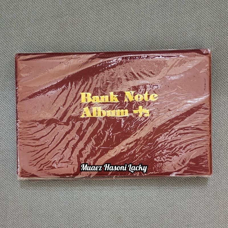 Jual Album Bank Note Tempat Menyimpan Uang Asing Kertas Sampul Warna ...