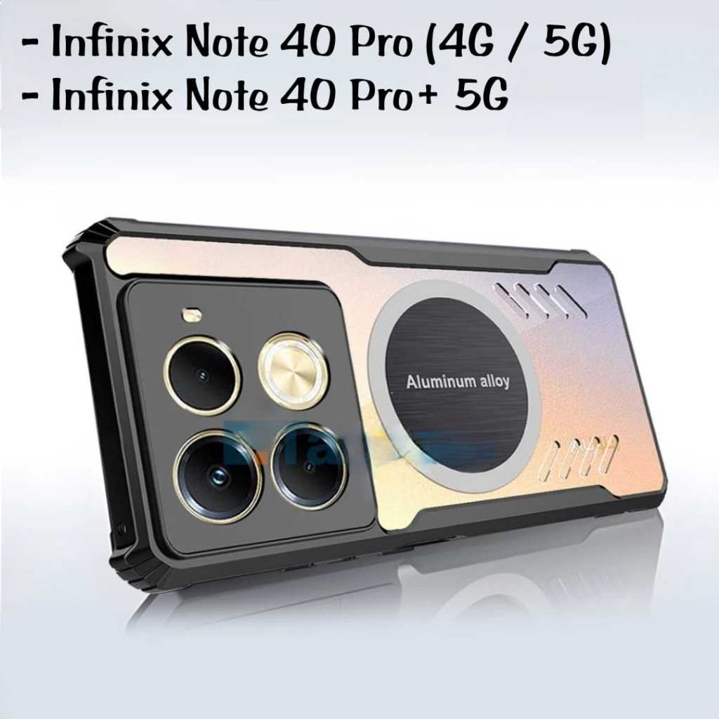 Jual Casing INFINIX NOTE 40 PRO PLUS Magnetic Casing Double Air Flow ...