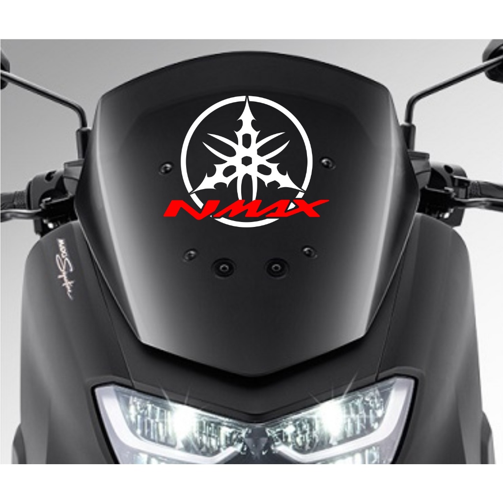 Jual stiker visor yamaha nmax logo tribal sticker murah keren lucu ...