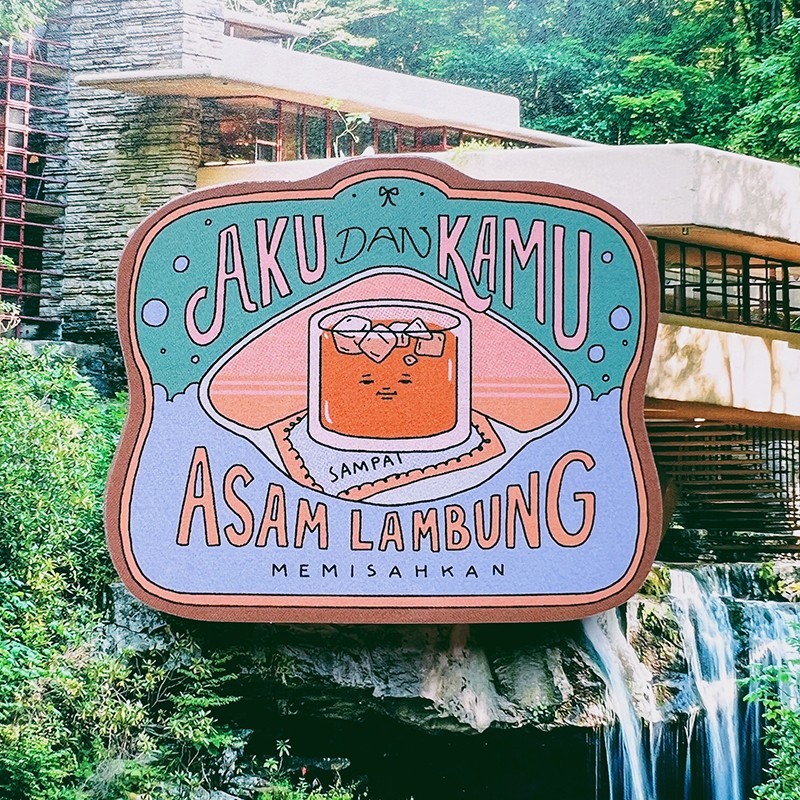 Jual Aku dan Kamu - Vinyl Sticker | Shopee Indonesia