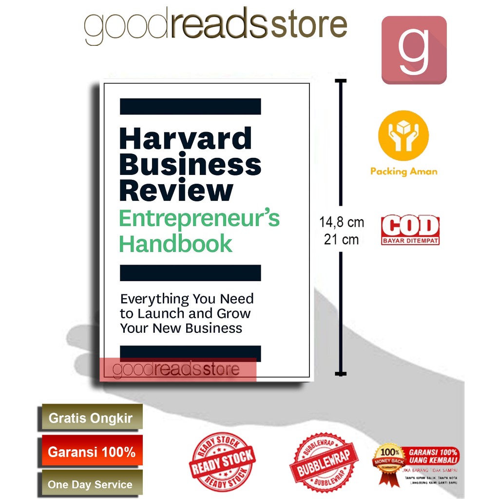 Jual The Harvard Business Review Entrepreneur's Handbook - Harvard Business Review (English ...