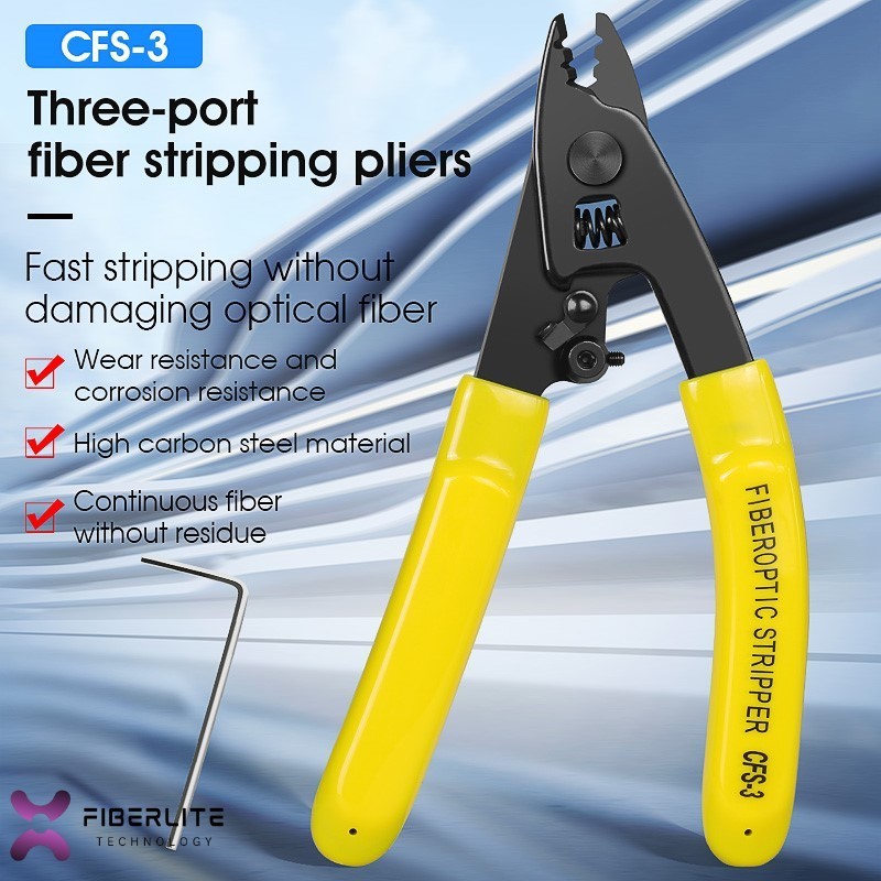 Jual Fiber Optic Stripper 3 Hole Bosi Tools / Stripper Premium CFS-3 COMPTYCO | Shopee Indonesia