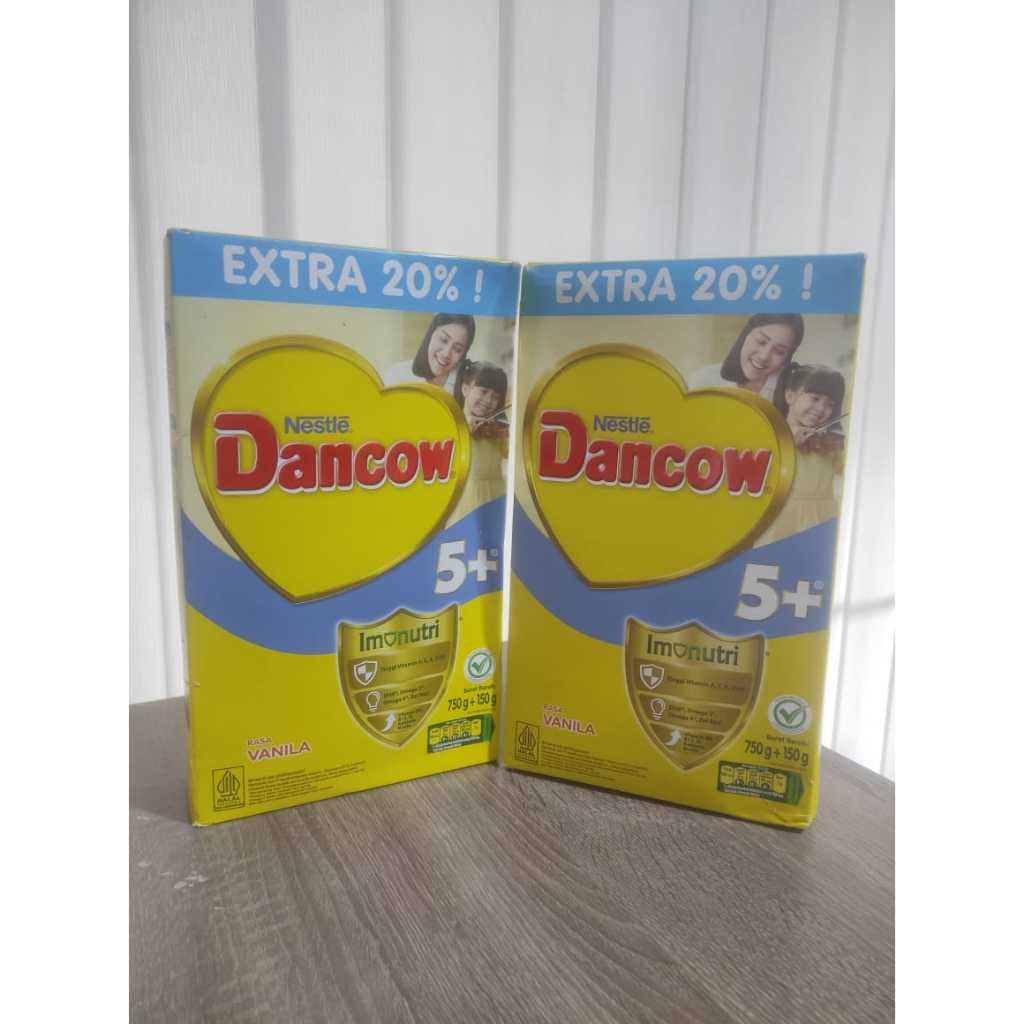 Jual Susu Nestle Dancow 5+ Extra 20% - Rasa Vanila (750g + 150g) | Shopee Indonesia