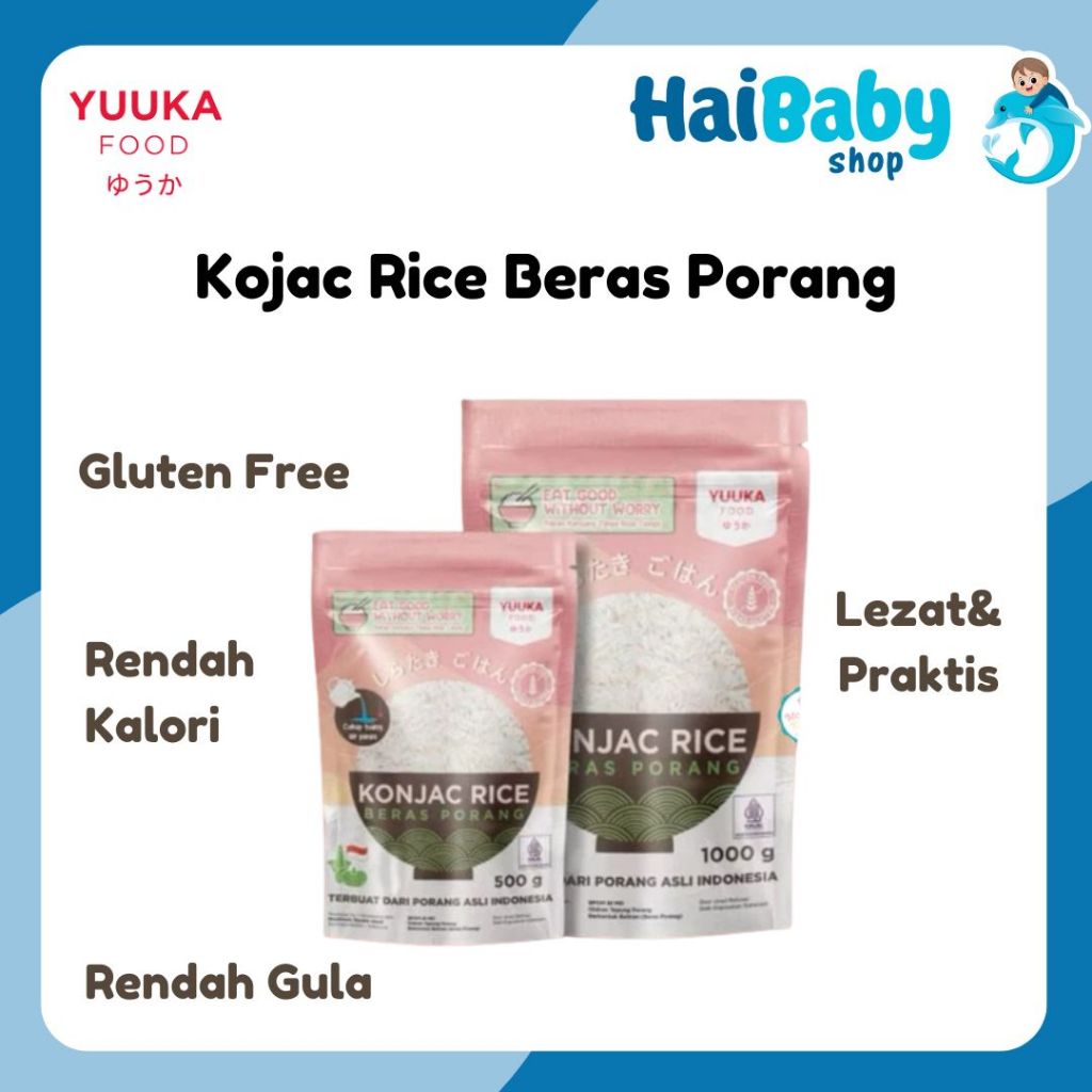 Jual Yuuka Food Konjac Rice | Beras Porang | Beras Konjac Rendah Kalori ...