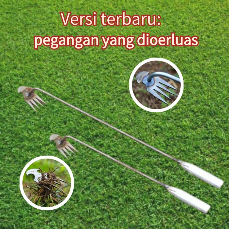 Jual Alat Pencabut Rumput Liar Alat/ Garbu Taman Baja /Asli Weeding ...