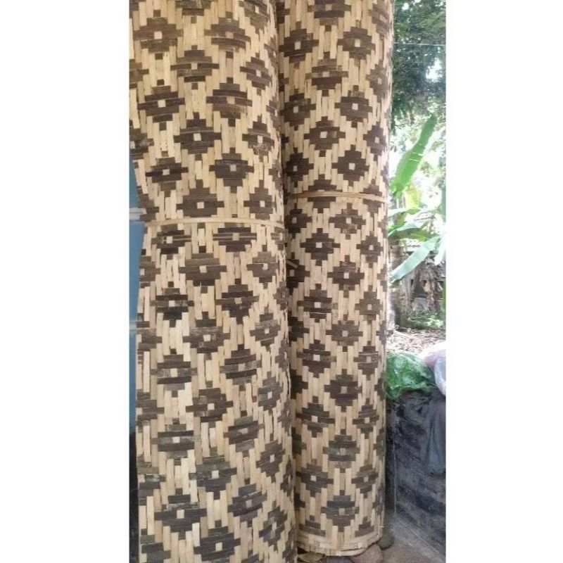 Jual Anyaman Bambu Bilik/tabag/kepang/gribik/gedeg Uk 2mx2m, 2mx3m ...