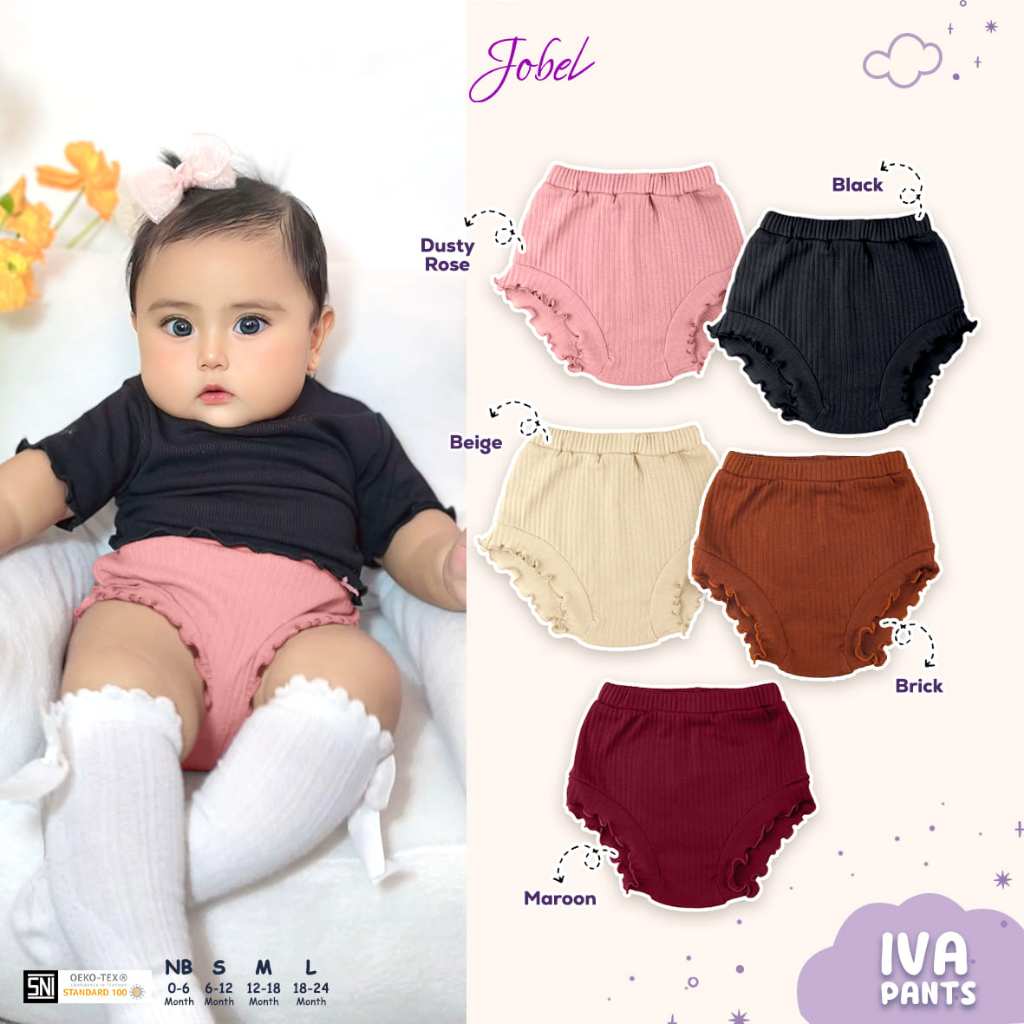 Jual KAZEL Jobel Iva Pants Girl 0-24Bulan (1Pcs) | Shopee Indonesia