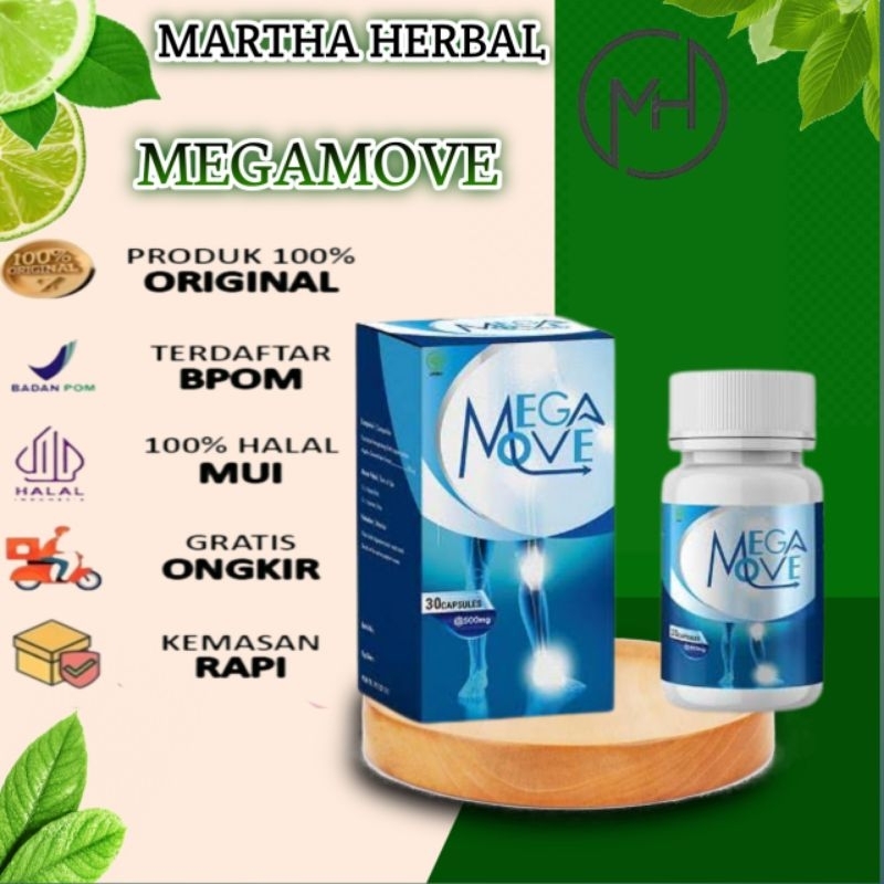 Jual MEGAMOVE ASLI ORIGINAL OBAT NYERI SENDI OSTEOPOROSIS ORIGINAL - ATASI PERSENDIAN DAN TULANG ...