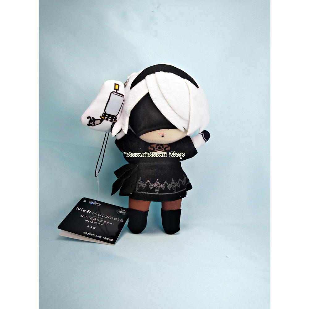 Jual Nier Automata Ver1.1a Nuigurumi Mascot Plus with Pod042 : 2B ...
