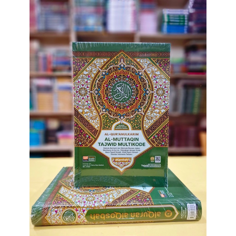 Jual Alquran AL MUTTAQIN Tajwid Multikode - QR Code Syaikh Sudais - Ukuran A5 - Quran Al ...